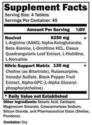 CTD Labs Sports Noxivol 180ct, Save when you order 2 or more!! - Flex ...