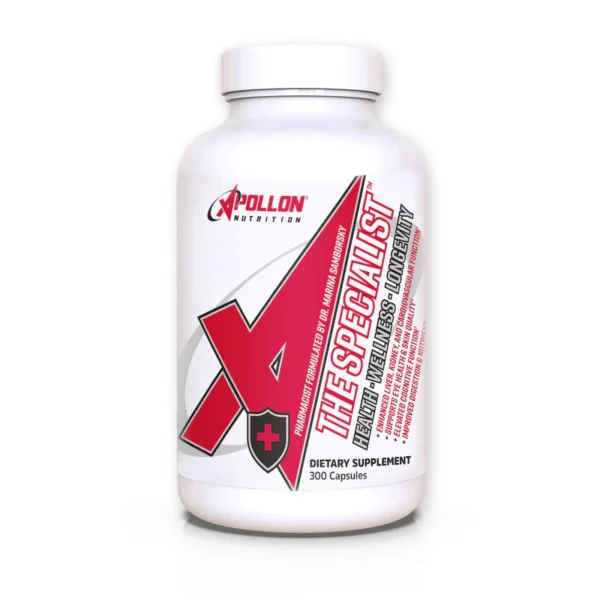 Apollon Nutrition The Specialist 300ct, Quantity Discount Available ...